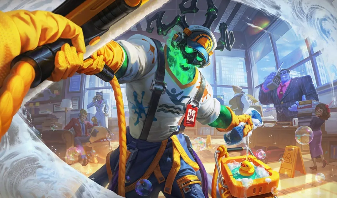 Janitor Thresh skins