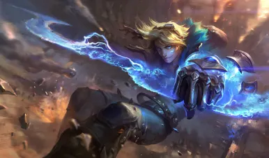 Porcelain Protector Ezreal skins
