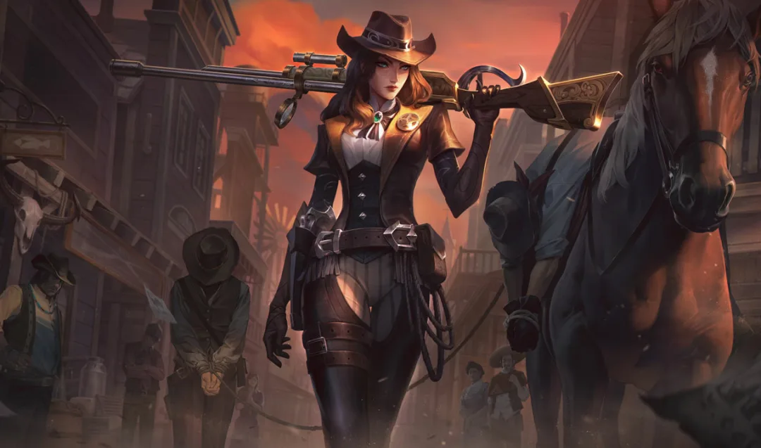 Sheriff Caitlyn skins