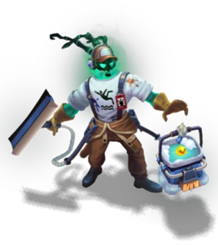 Janitor Thresh skins